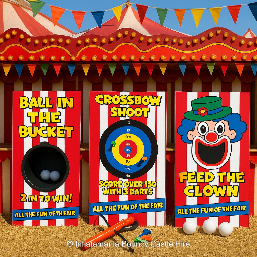 Pick Any 3 Carnival Side Stalls - Bouncy Castle Hire in Derby ...