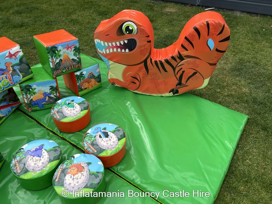 Dinosaur Soft Play with Dino Rocker - Bouncy Castle Hire in Derby ...