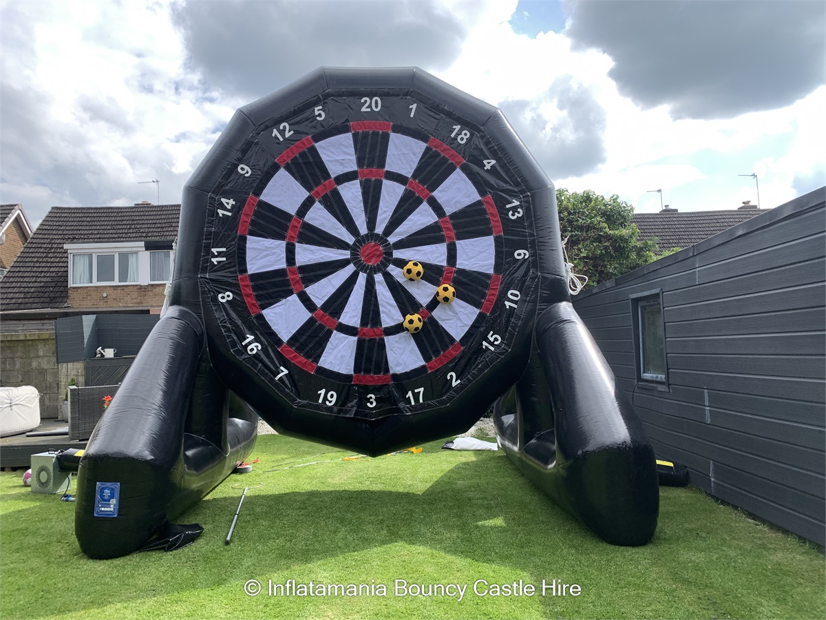 Giant Inflatable football Darts - Bouncy Castle Hire in Derby ...